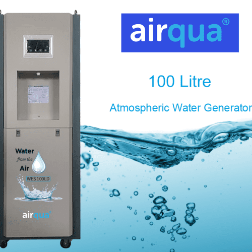 Water from air. Airqua Atmospheric Water Generators