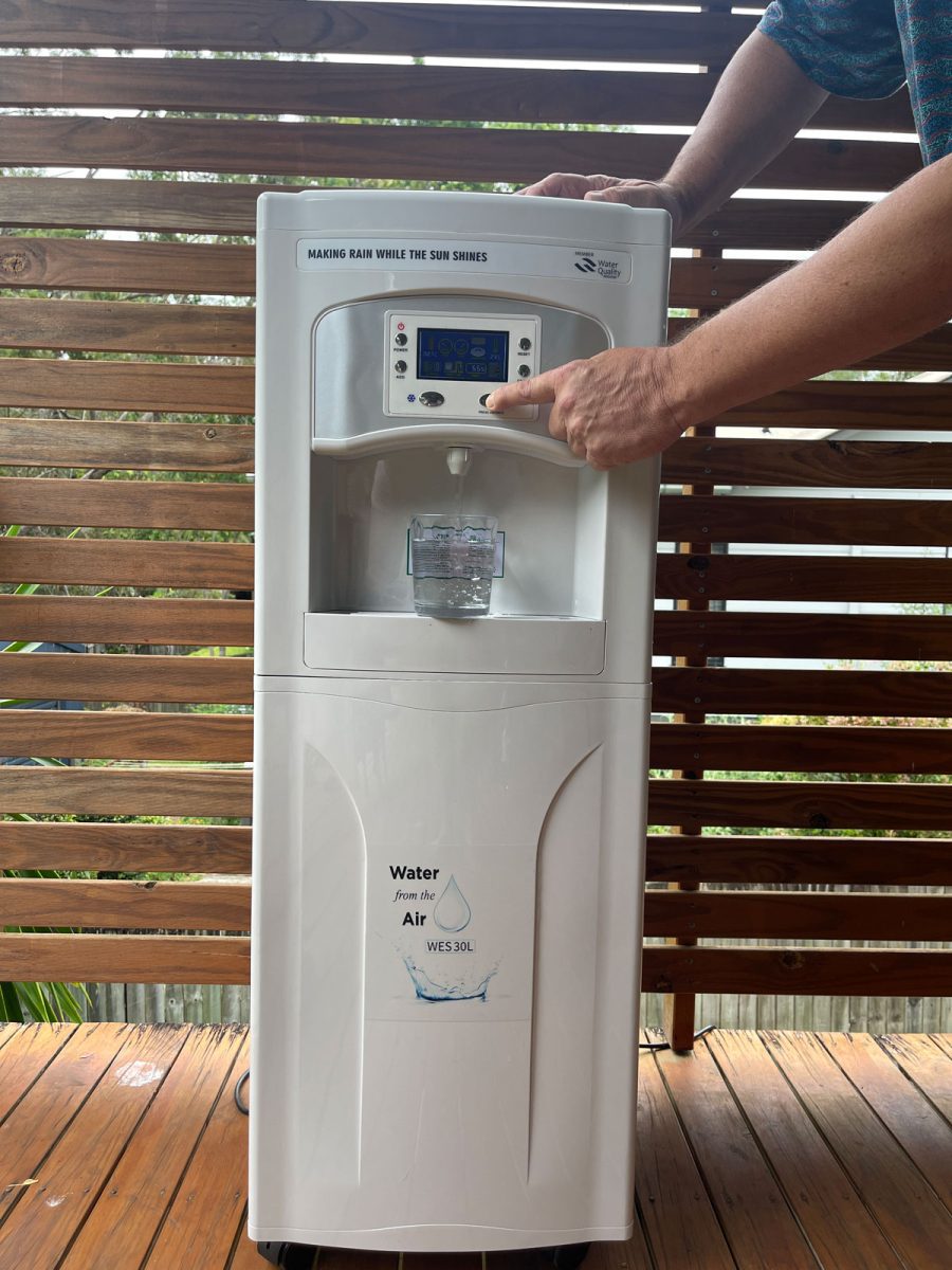 Water from air. Airqua Atmospheric Water Generators